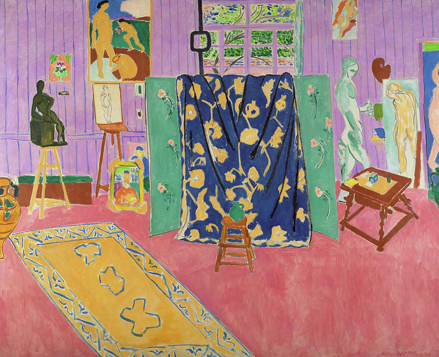 artists-studio-1911-henri-matisse – POSITIVE PUBLICITY by Camille Mola